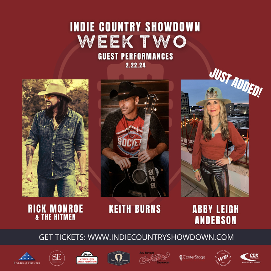 Indie Country Showdown Week 2 set for Feb 22 - Nashville Music Line